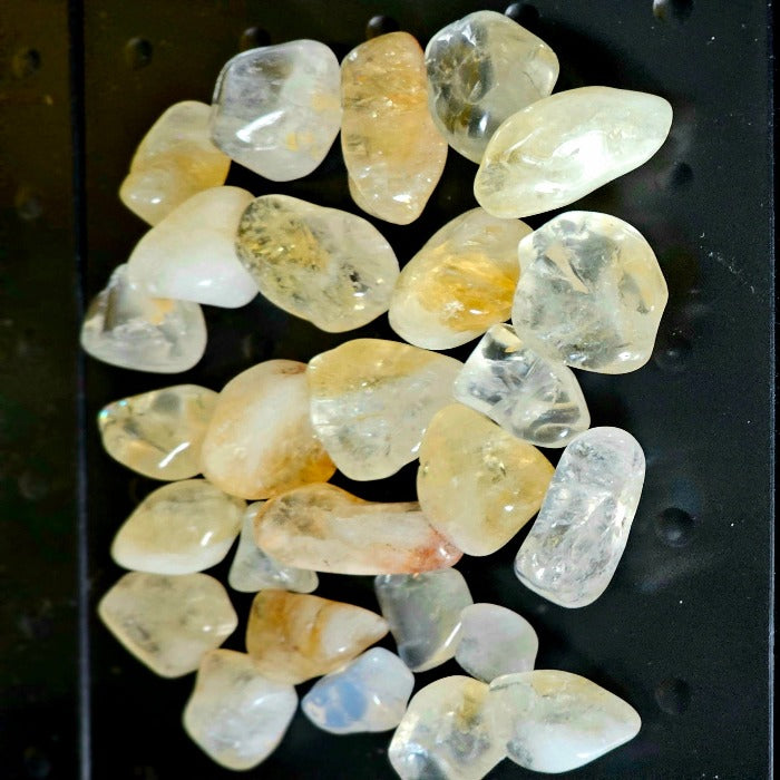 Citrine Tumbled Healing Stones for Abundance and Positivity! Unleash ...